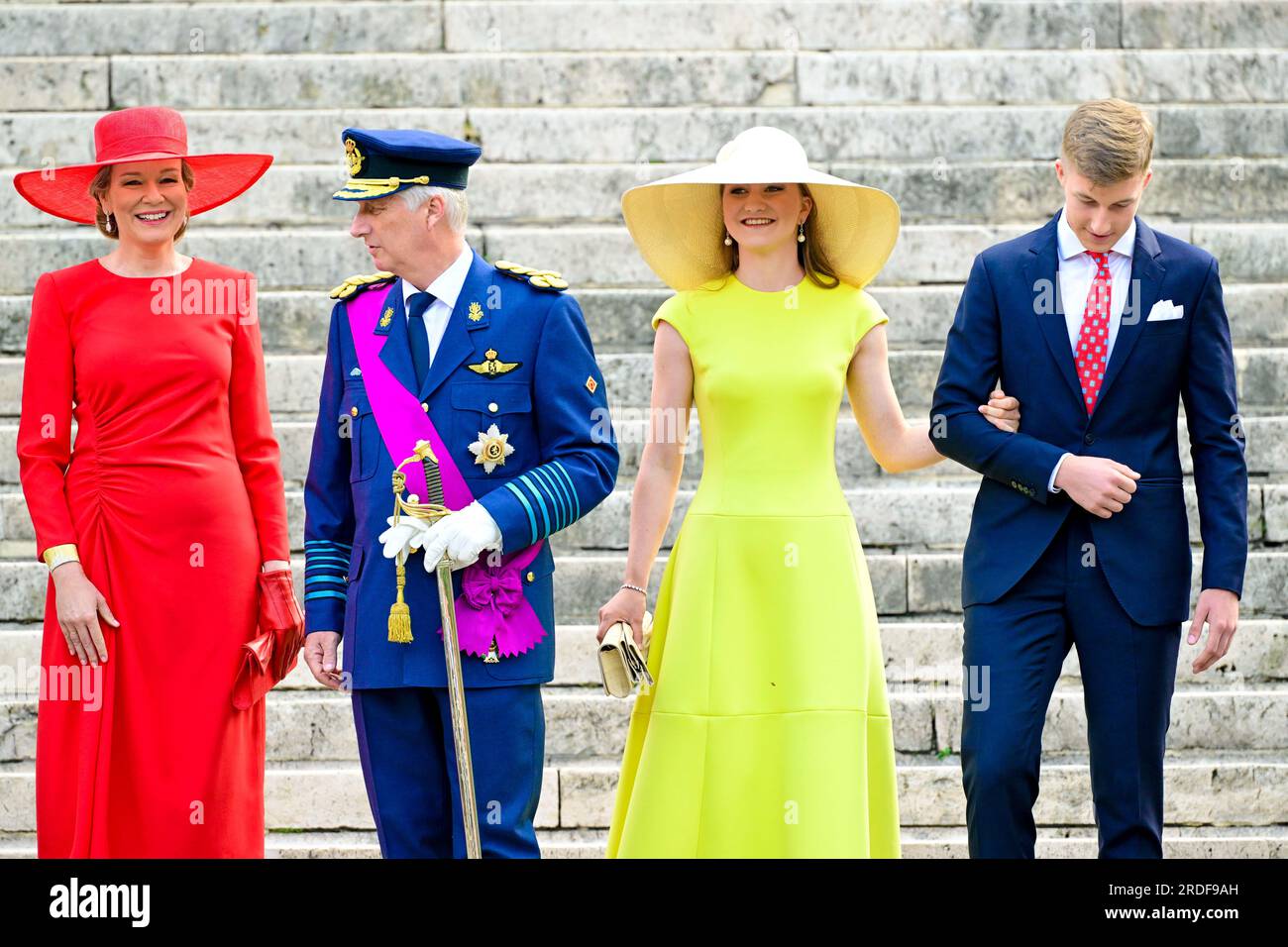 Bruxelles, Belgique. 21 juillet 2023. Le Roi Philippe, Filip de ...