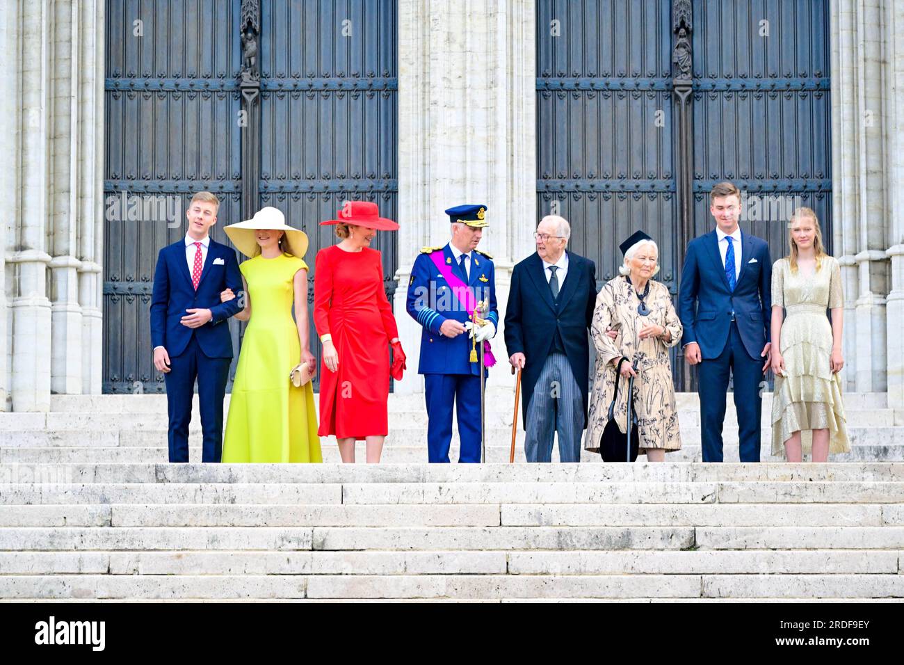 Bruxelles, Belgique. 21 juillet 2023. Le Roi Philippe, Filip de ...
