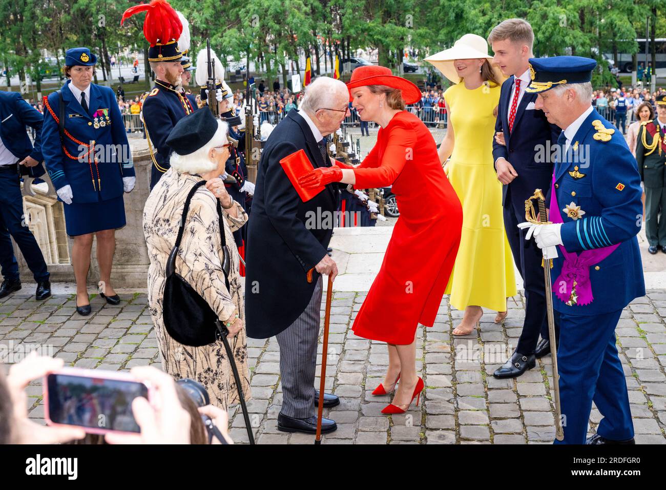 Bruxelles, Belgique. 21 juillet 2023. Le Roi Philippe, Filip de ...