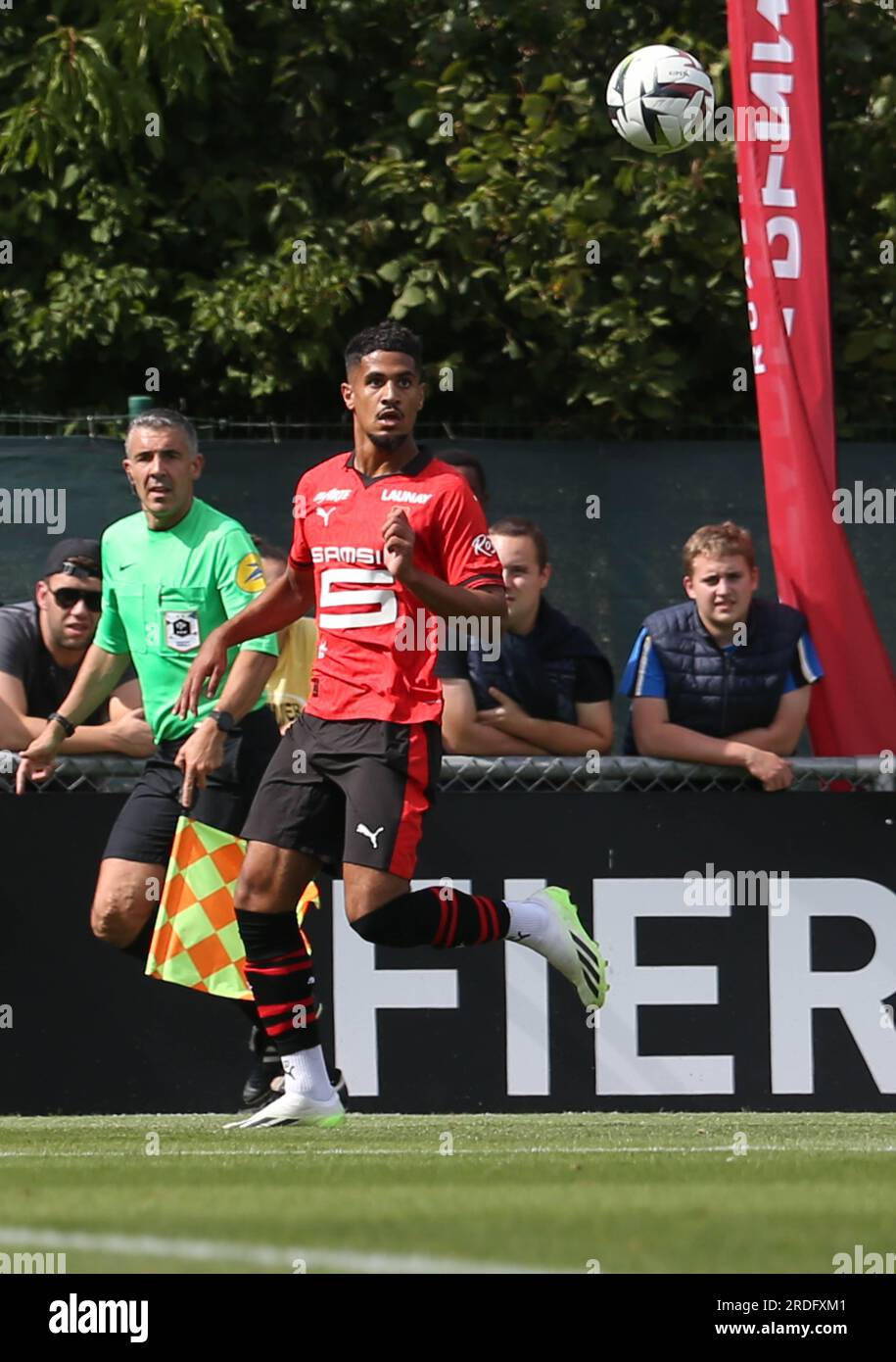 Ludovic Blas du Stade Rennais lors du football amical 2023 entre le ...
