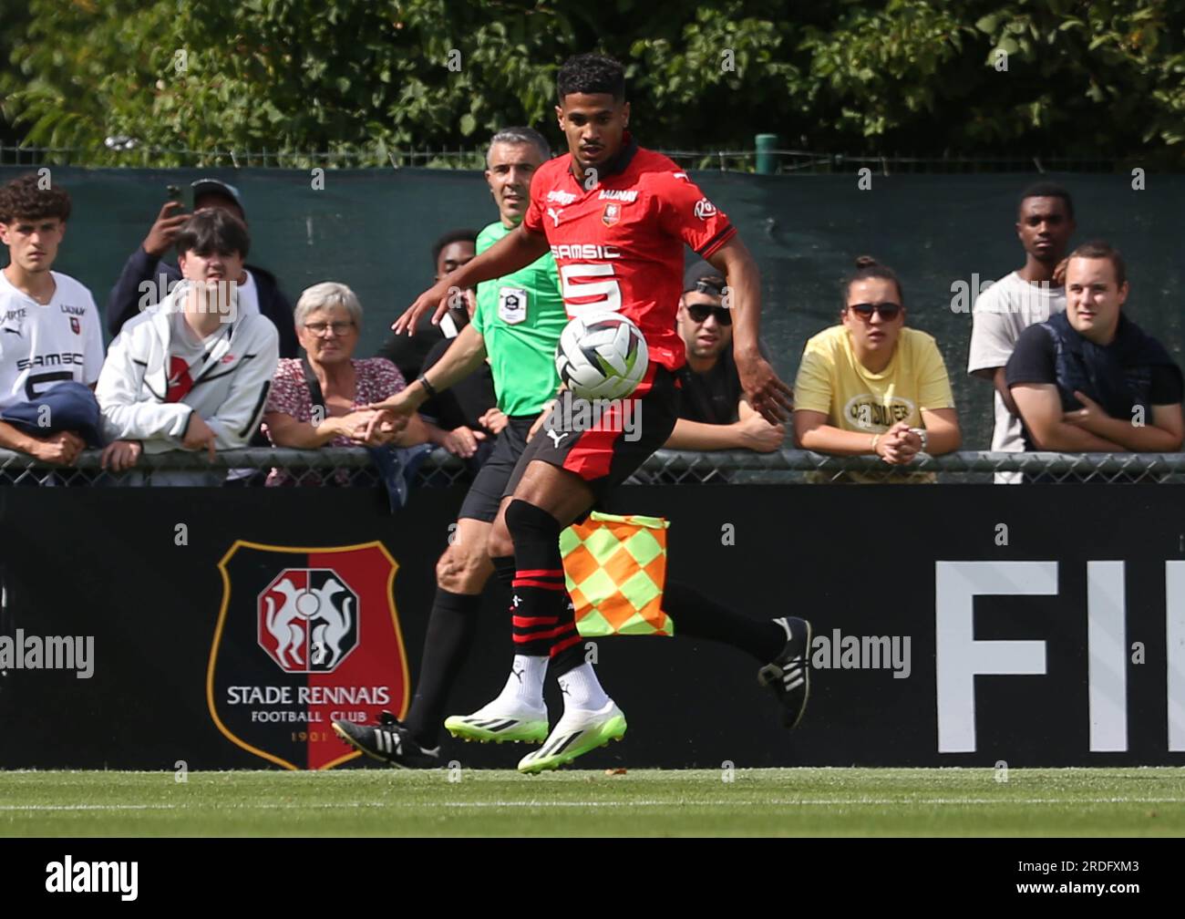 Ludovic Blas du Stade Rennais lors du football amical 2023 entre le ...