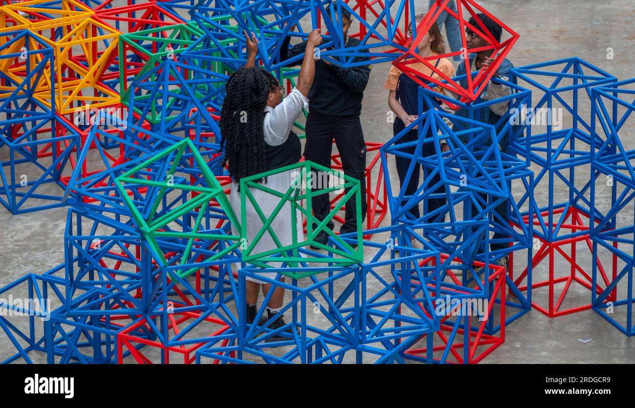 Tate Modern, Londres, Royaume-Uni. 21 juillet 2023. (L'image NE PEUT ...