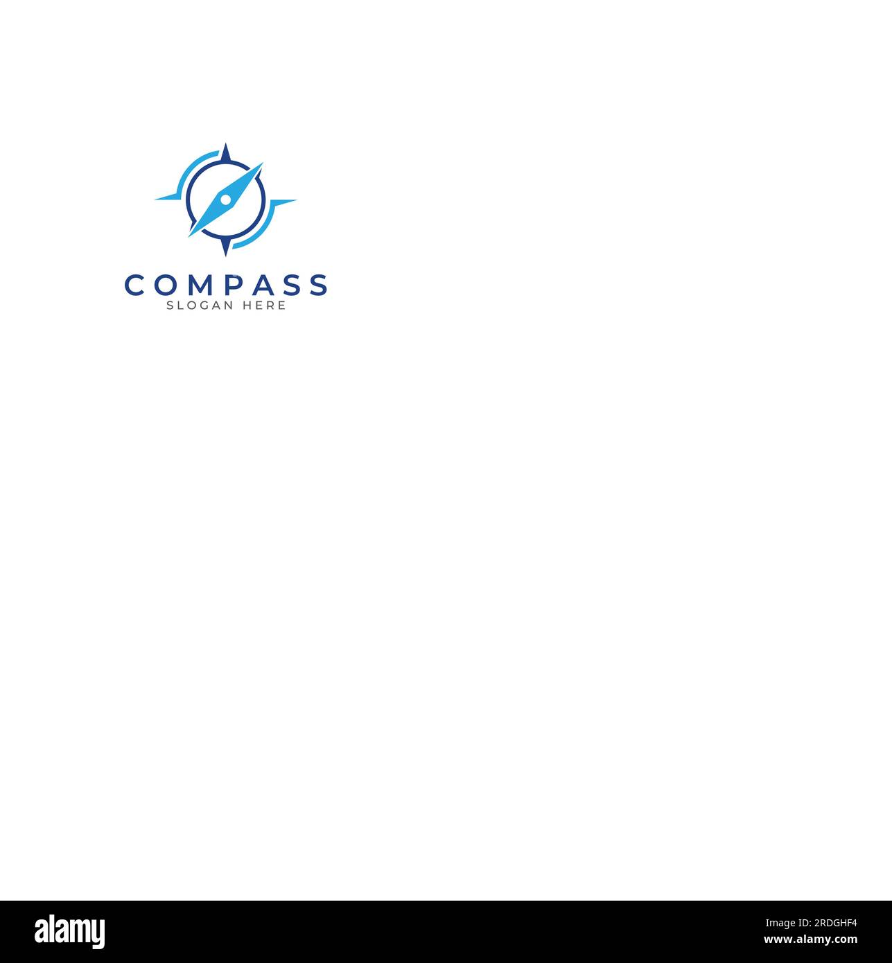 Logo Compass, guide directionnel ou icône vectorielle logo pandom ...