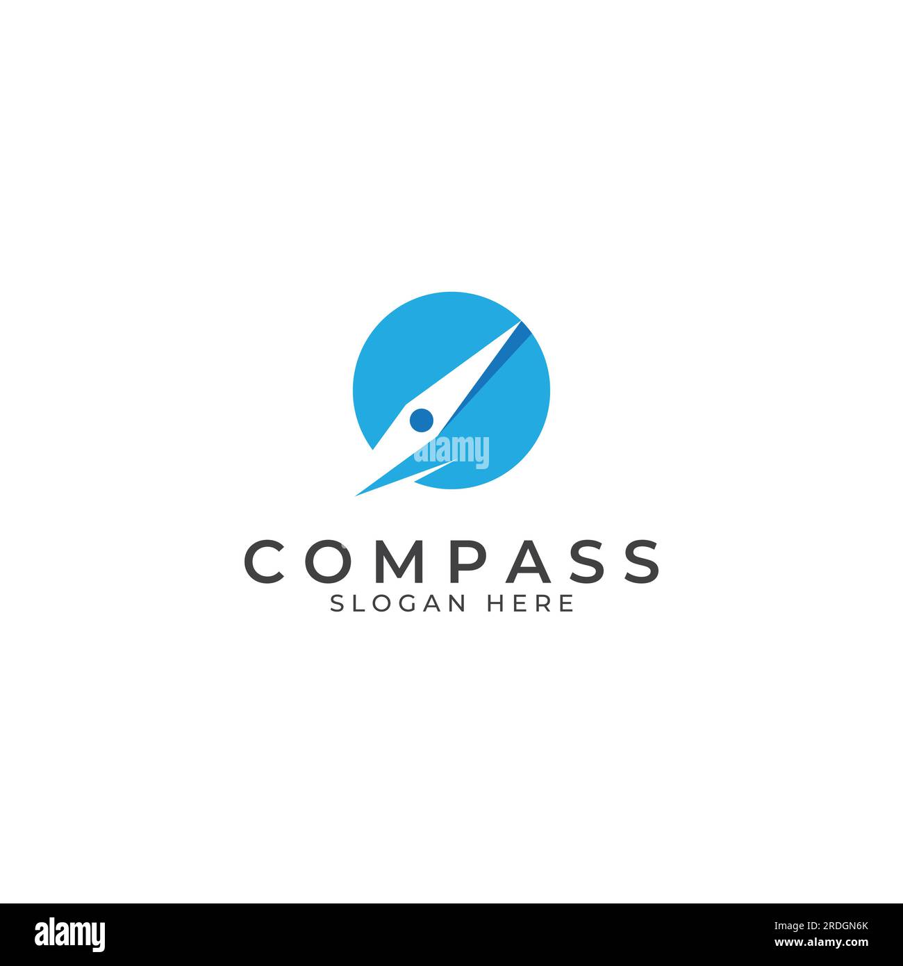 Logo Compass, guide directionnel ou icône vectorielle logo pandom ...