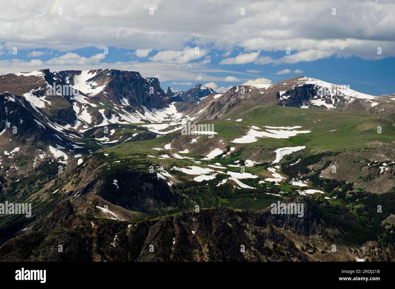 Zone sauvage d'absaroka beartooth Banque de photographies et d’images à haute résolution - Alamy