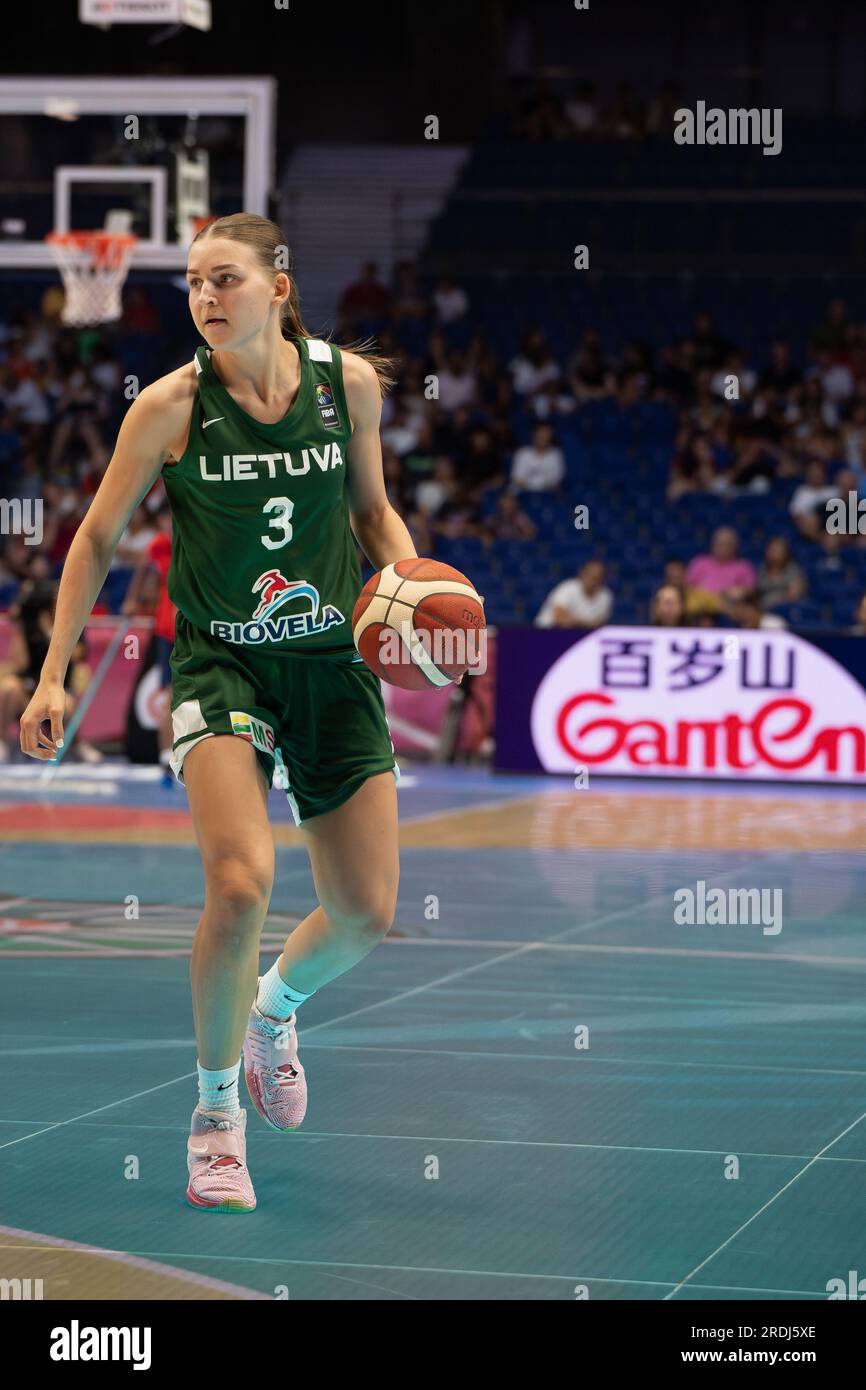 Madrid, Madrid, Espagne. 21 juillet 2023. VILTE ANDRUNAVICIUTE (3 ...