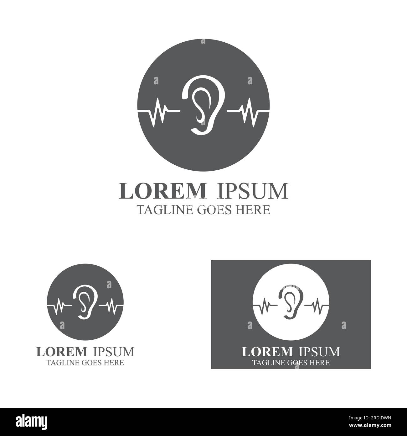 Logo de l'oreille Banque de photographies et d’images à haute ...