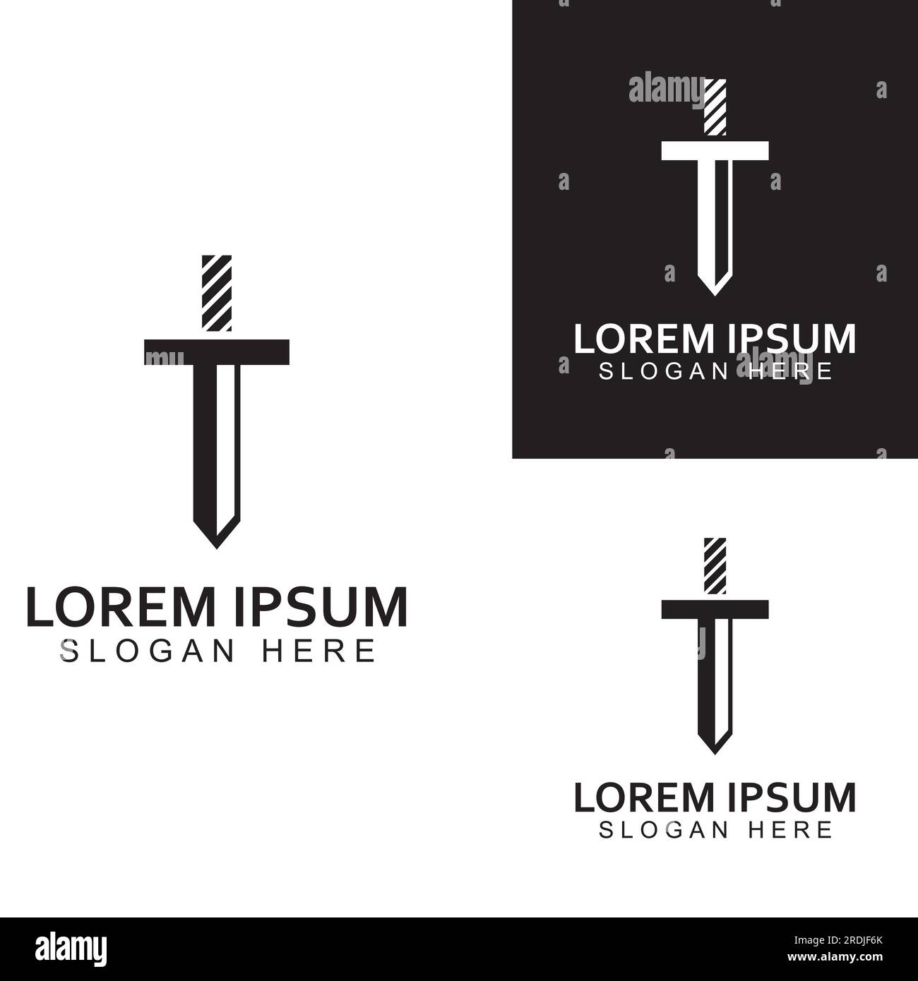 Epee logo Banque d'images noir et blanc - Page 2 - Alamy