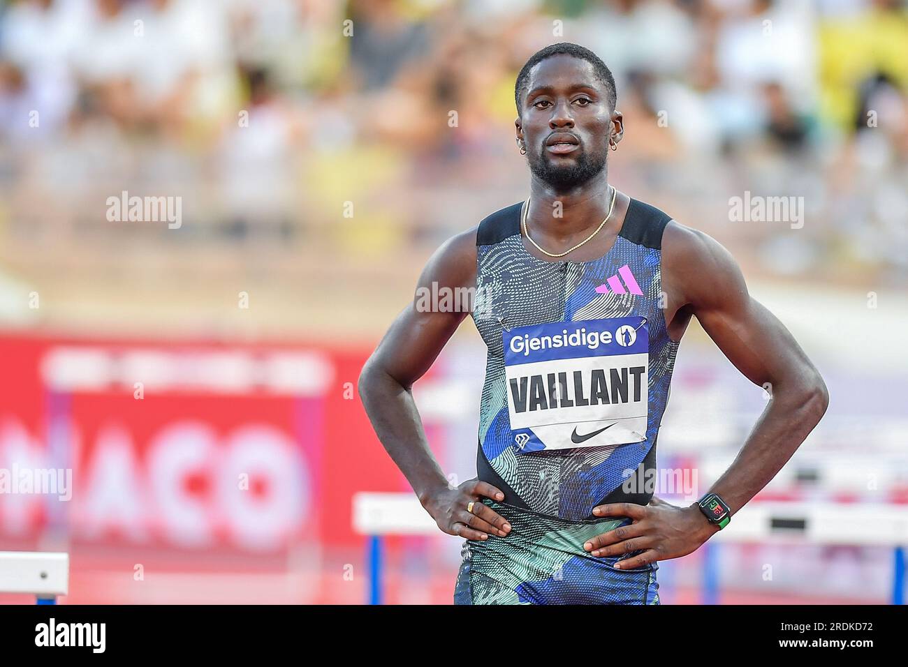 Stade Louis II, Monaco, Principauté de Monaco, 21 juillet 2023, 400M ...