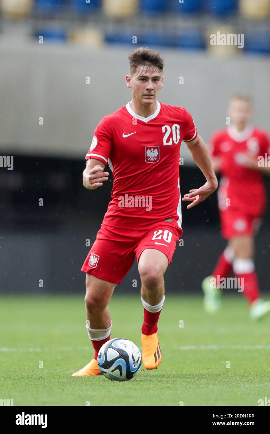 Filip Rejczyk de Pologne en action lors du match du Championnat d ...