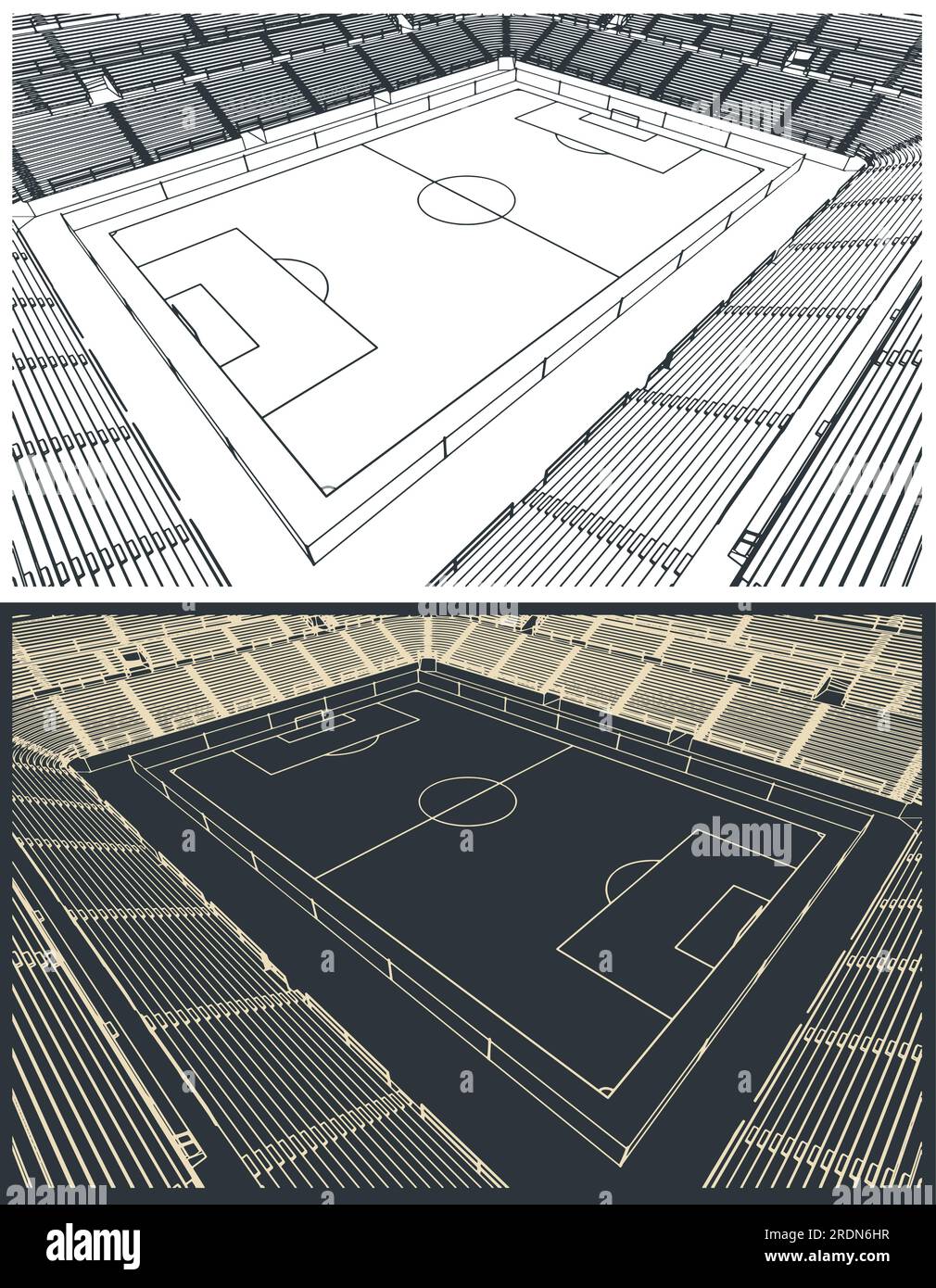 Dessins de terrain Banque d'images vectorielles - Alamy