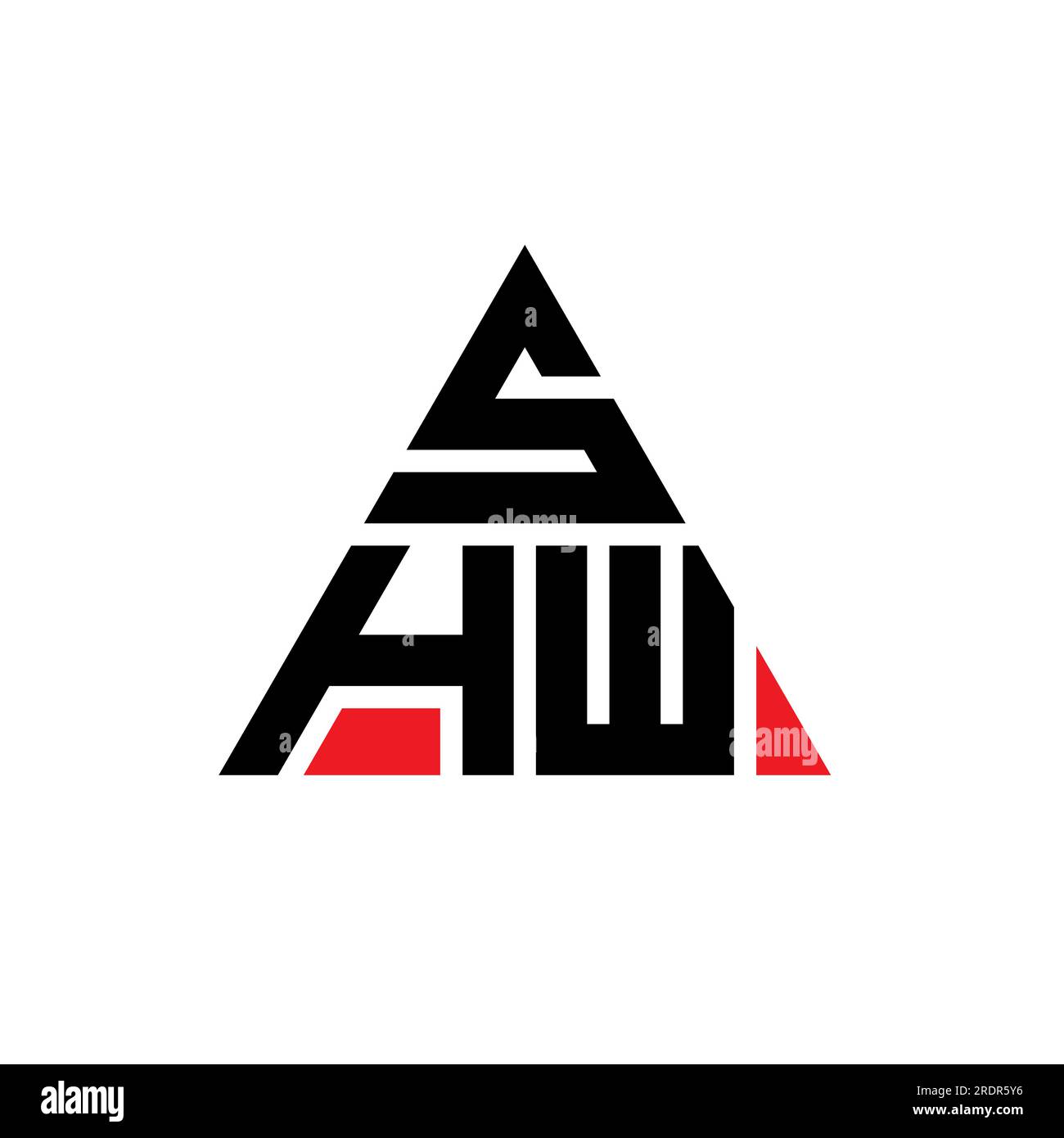 Lettre shw logo Banque d'images détourées - Alamy