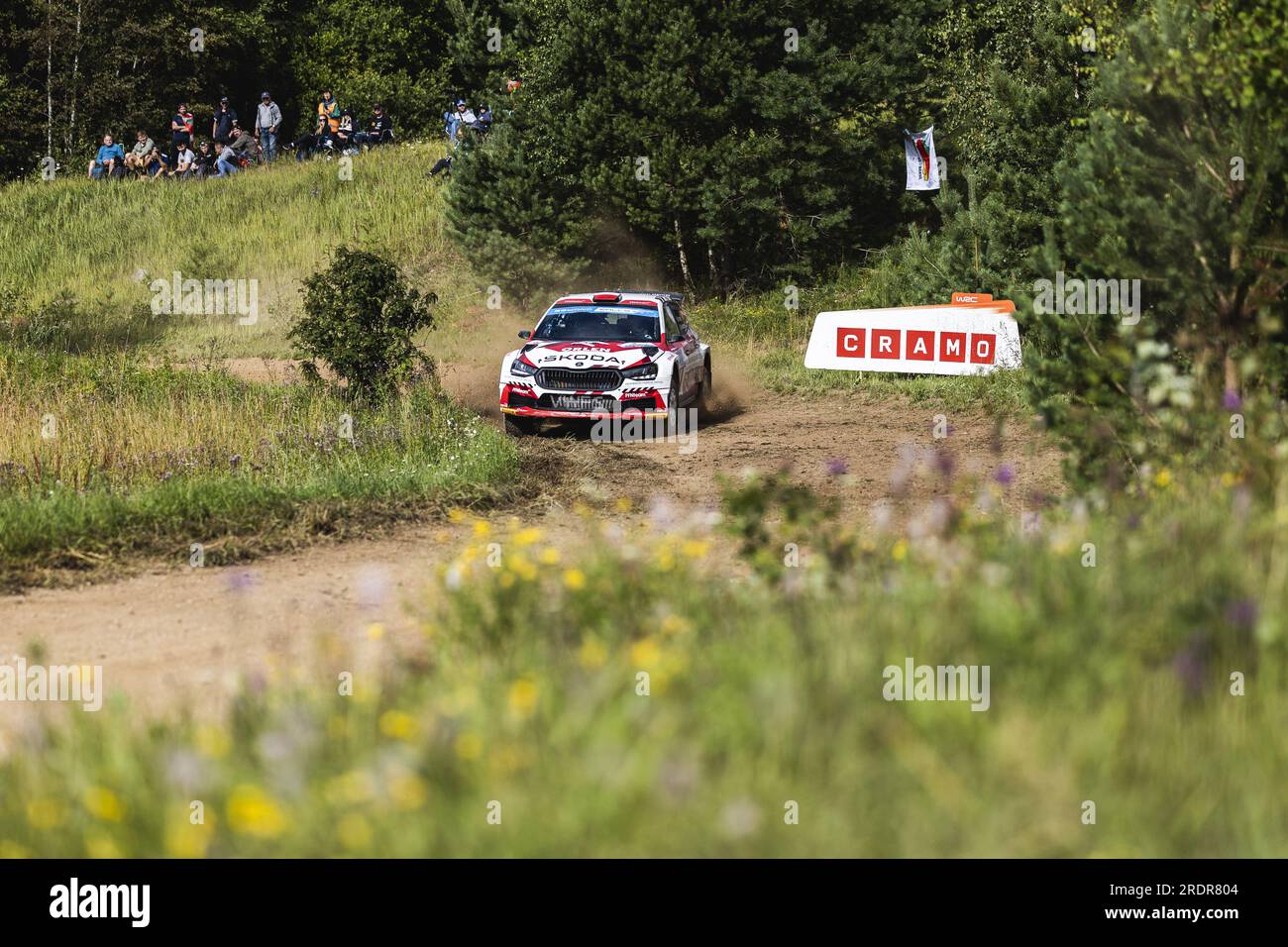 29 Miko MARCZYK (POL), Szymon GOSPODARCZYK (POL), SKODA FABIA RS, RC2, Rally2, Action lors du ...