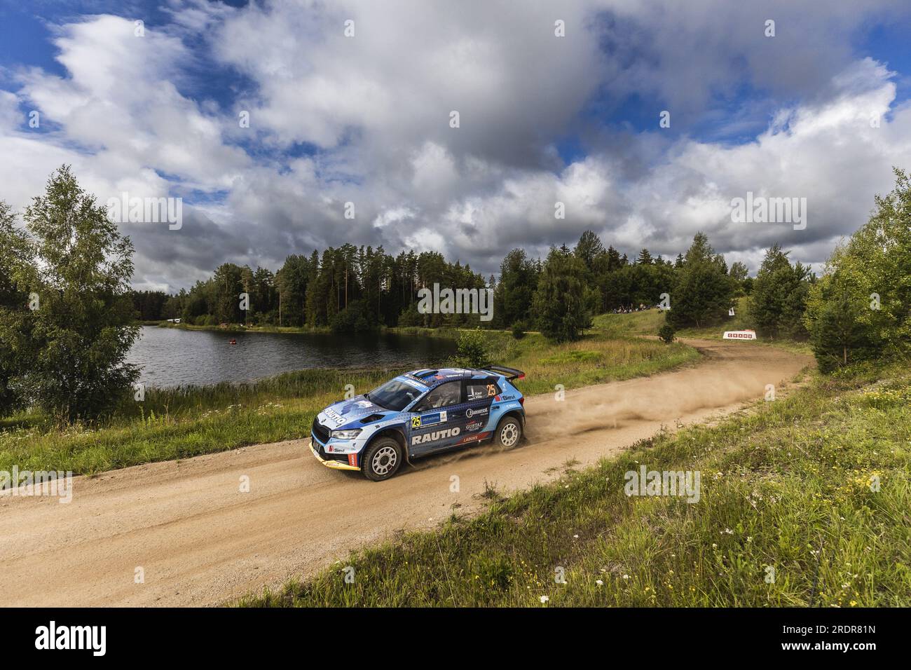 25 Egon KAUR (est), Jakko VIILO (est), SKODA FABIA RS, RC2, Rally2 ...