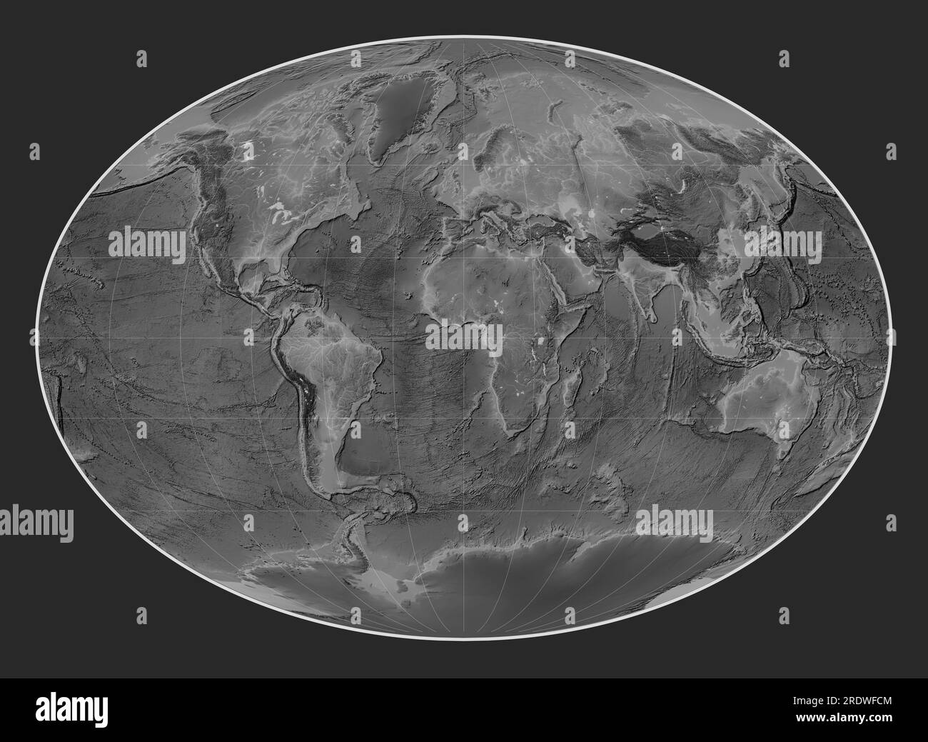 Carte du monde premier méridien Banque de photographies et d’images à ...