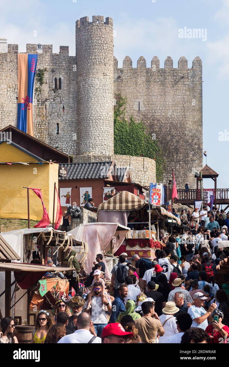 Obidos medieval fair obidos portugal Banque de photographies et d ...