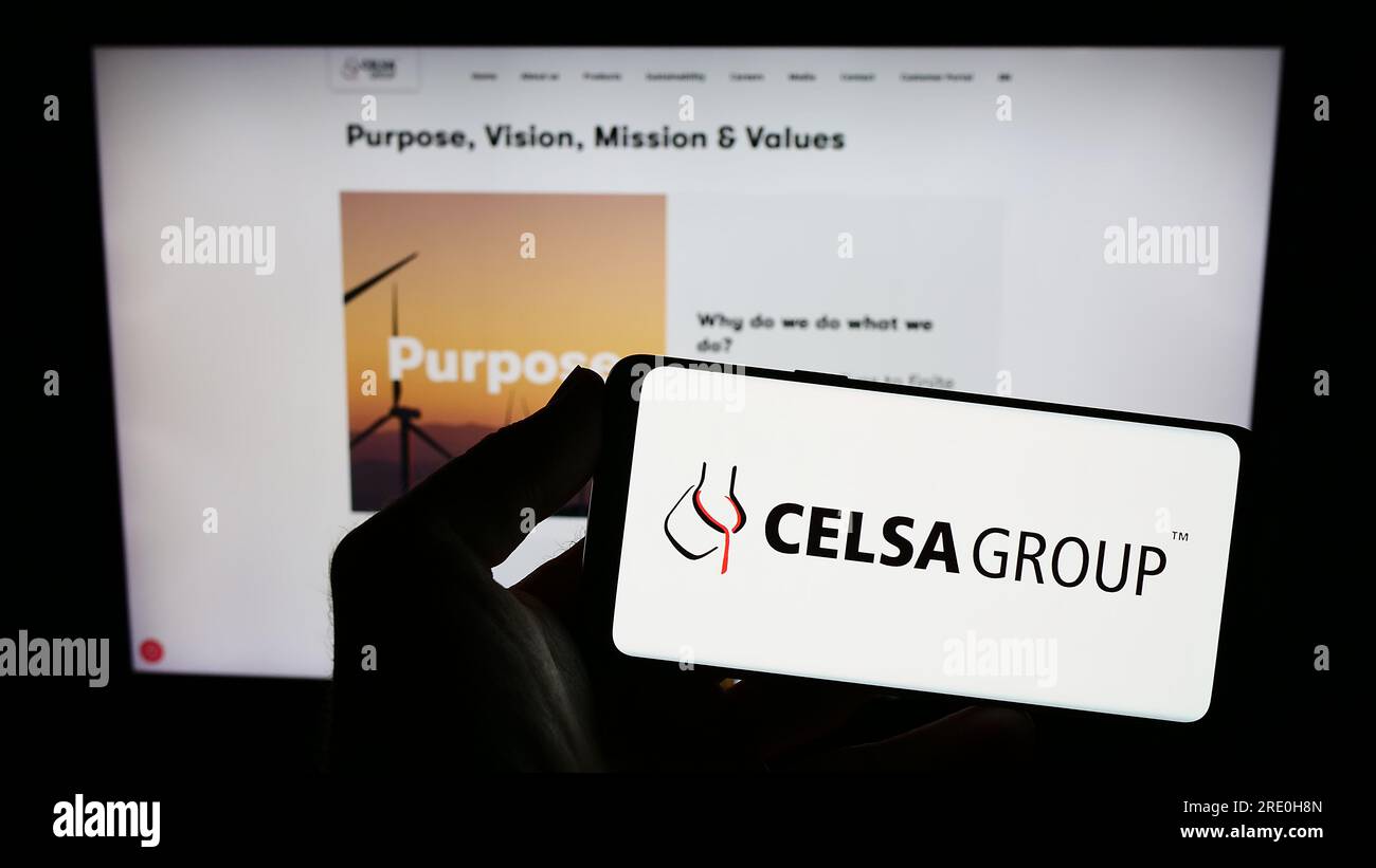 Logo du groupe celsa Banque de photographies et d’images à haute résolution - Alamy