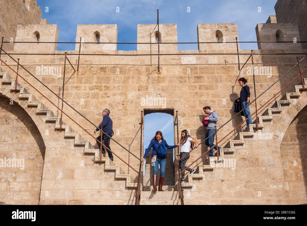 Les tours serranos Banque de photographies et d’images à haute ...