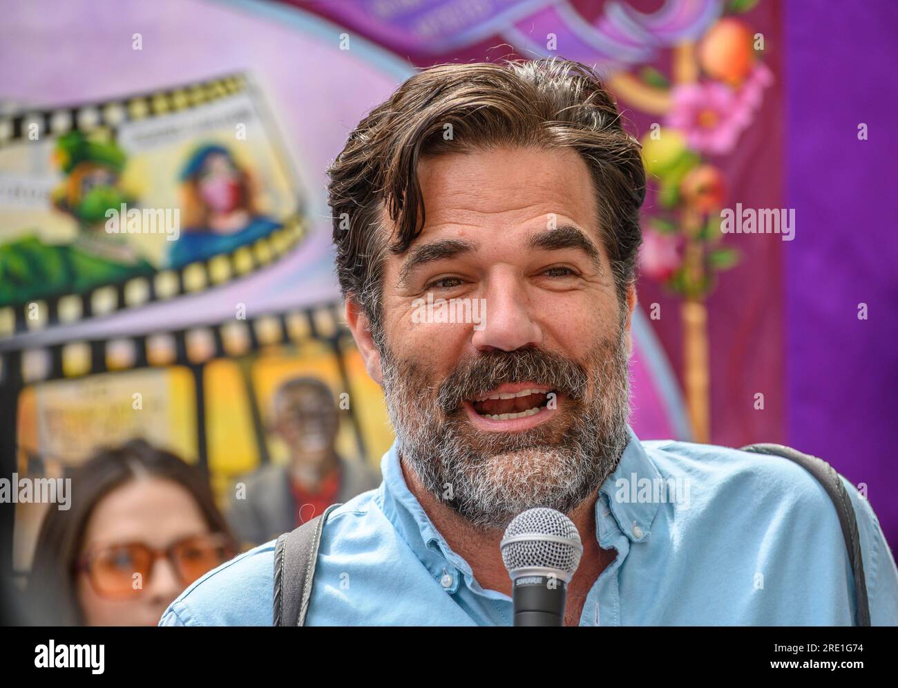 Rob Delaney (acteur / comédien / activiste américain) lors d'un ...