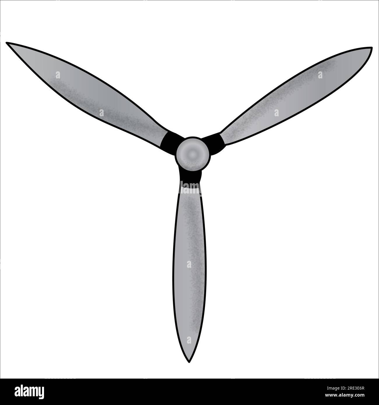 Pales d'hélice Banque d'images vectorielles - Alamy