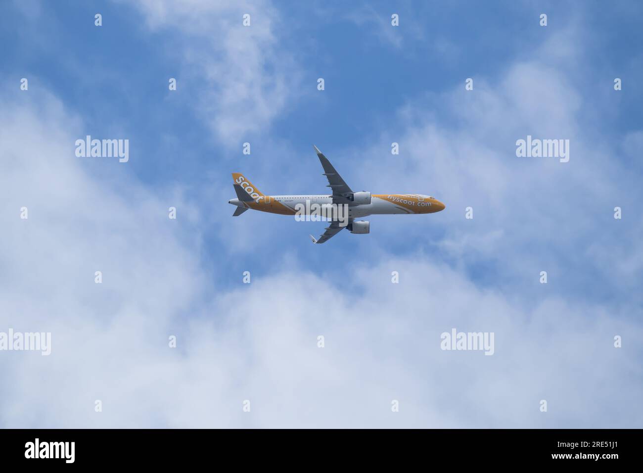 Chiangmai, Thaïlande - juin 20 2023 : Airbus A321NEO 9V-NCE de Tiger ...