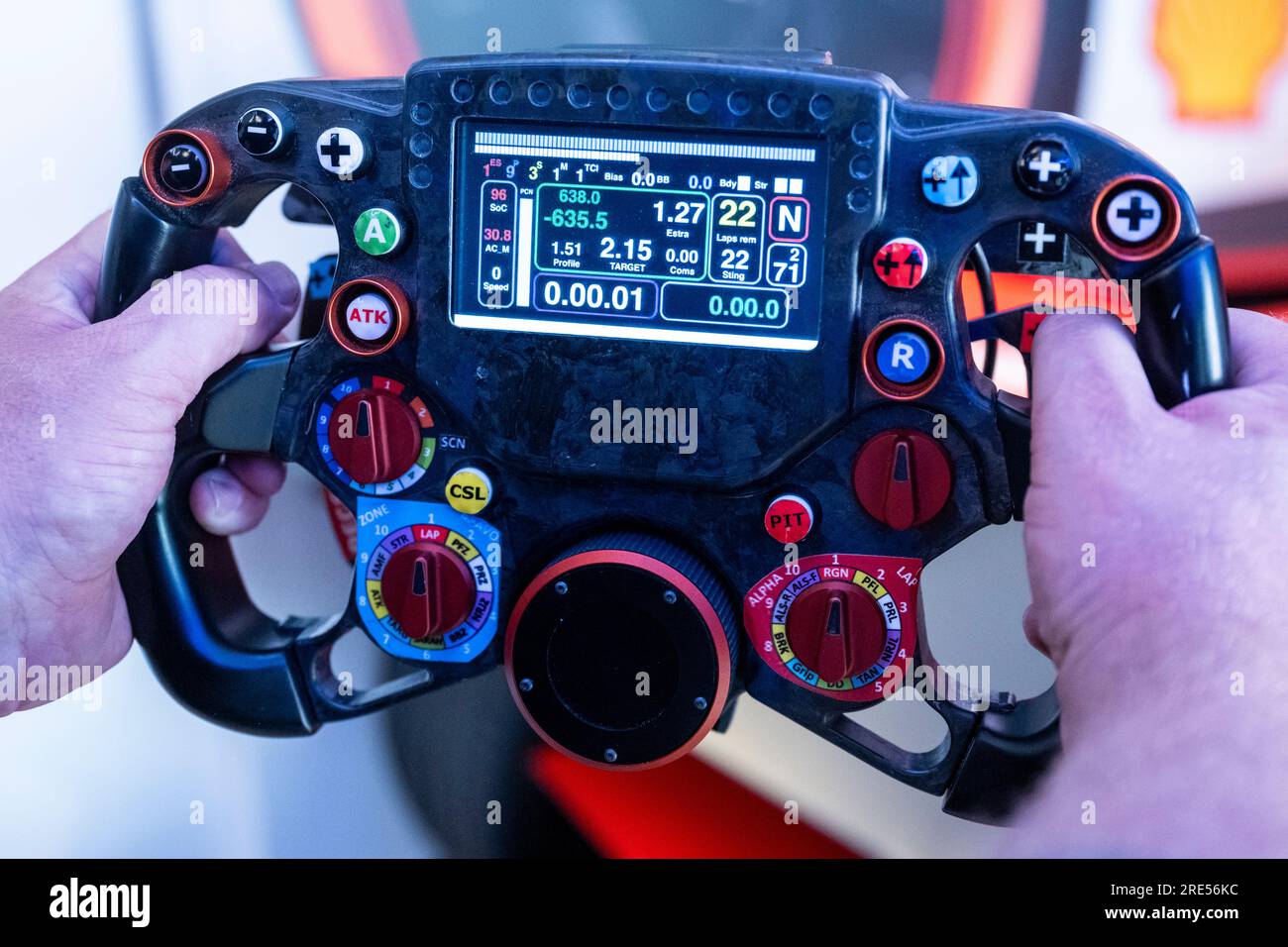 Formula e steering wheel Banque de photographies et d’images à haute ...