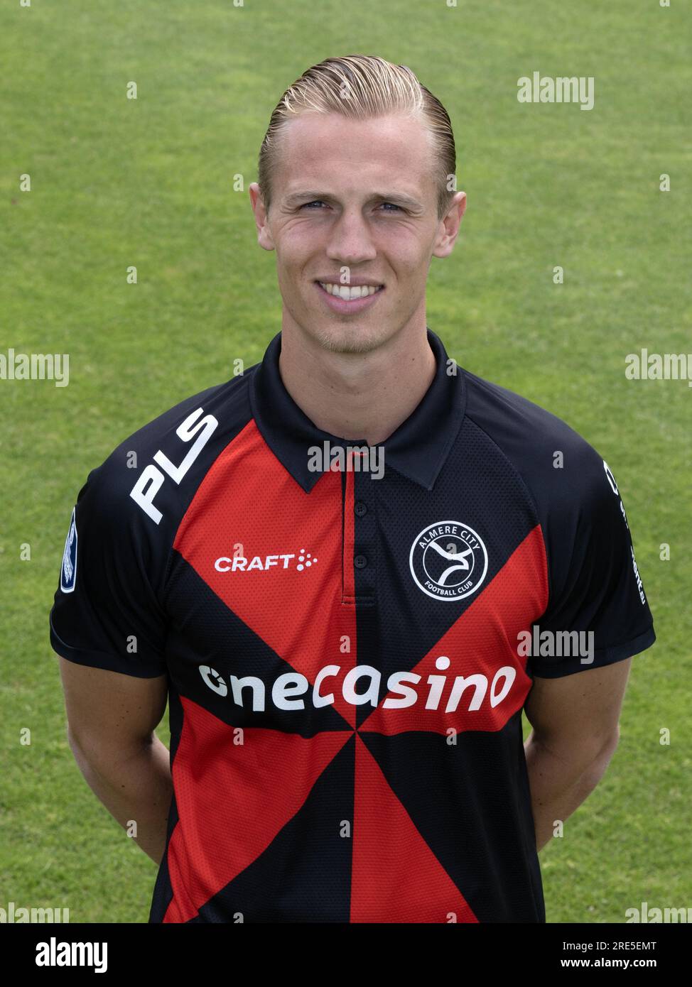 ALMERE - Joey Jacobs lors de la photo Press Day du Almere City FC au ...