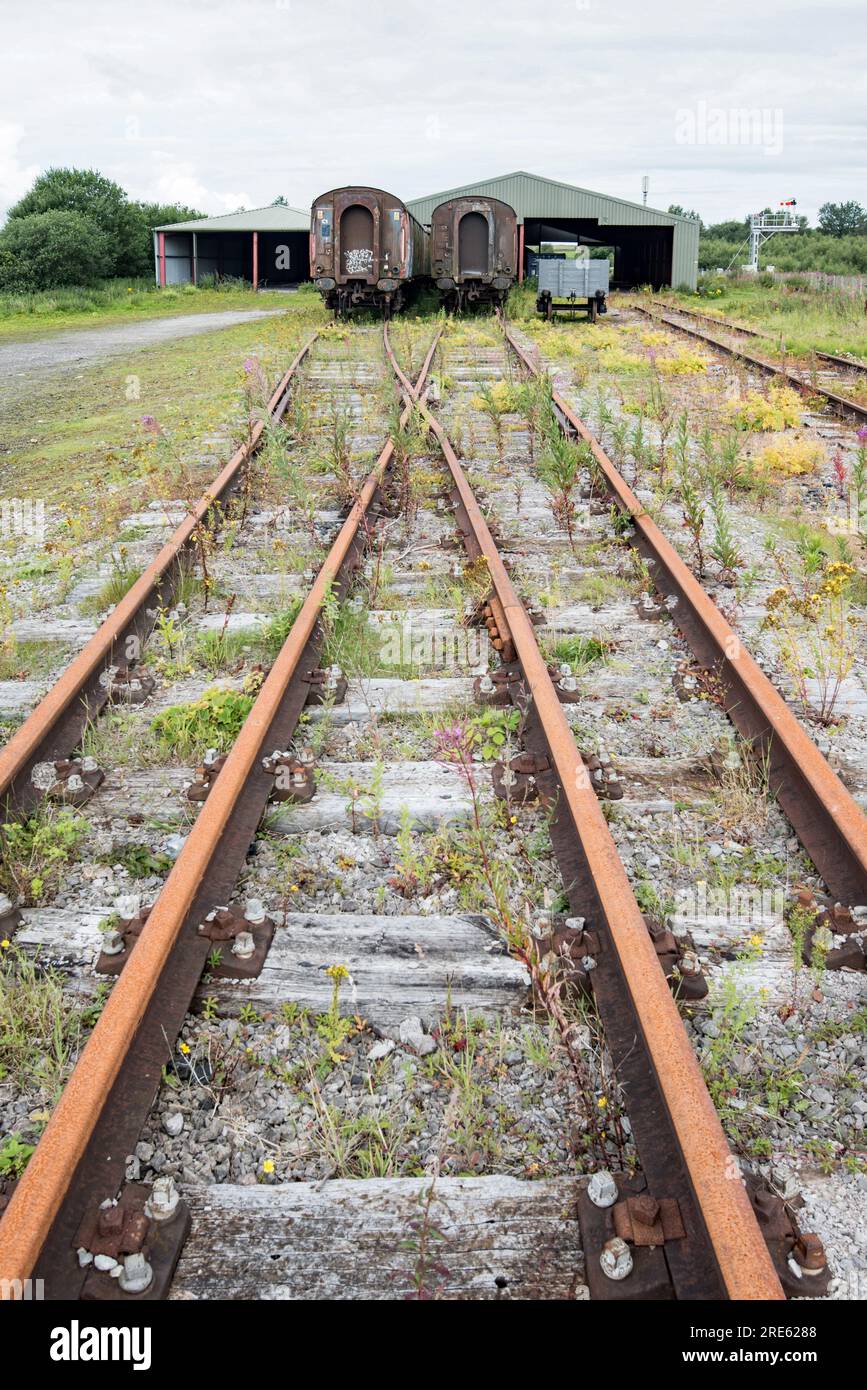 Ancien train postal hellifield Banque de photographies et d’images à ...