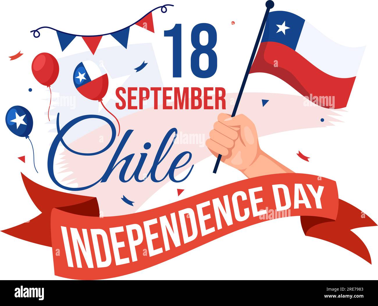 Vectores fiestas patrias chile Banque de photographies et d’images à ...