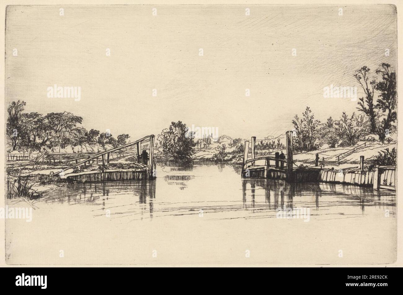 Egham lock Banque de photographies et d’images à haute résolution - Alamy