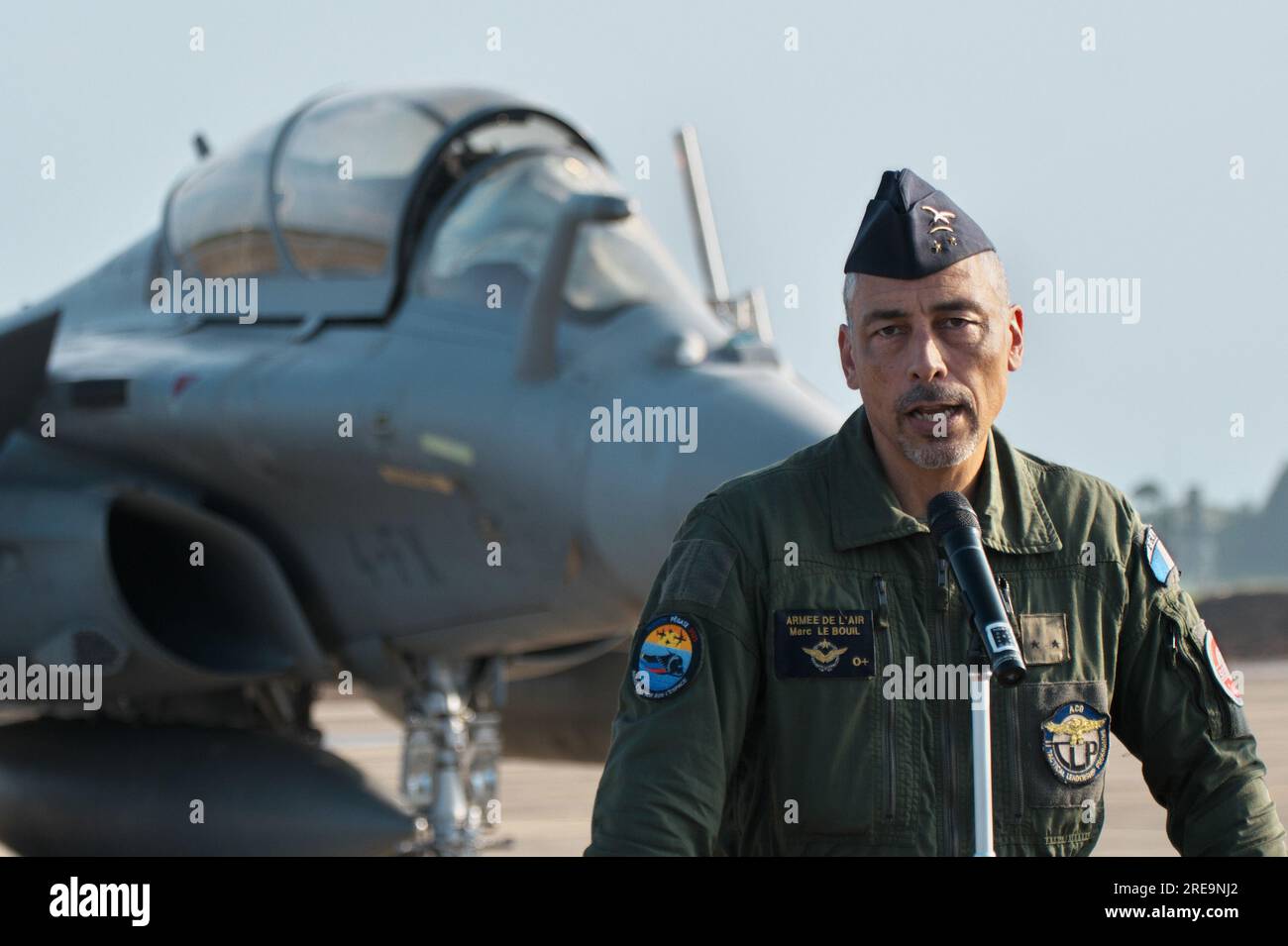 Shintomi, Japon. 26 juillet 2023. Commandant de la Force aérienne et ...