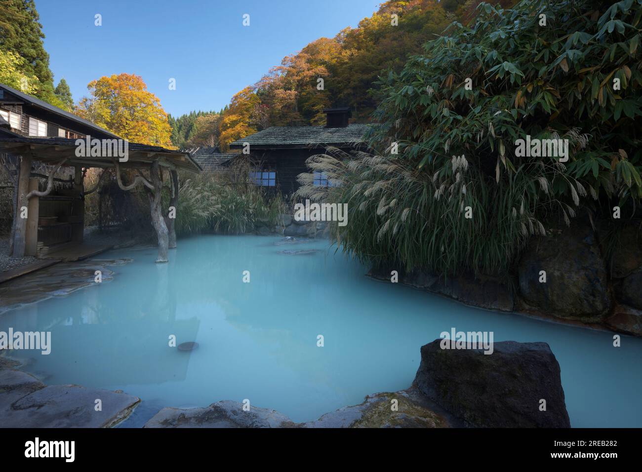 Sources chaudes de tsurunoyu Banque de photographies et d’images à haute résolution - Alamy