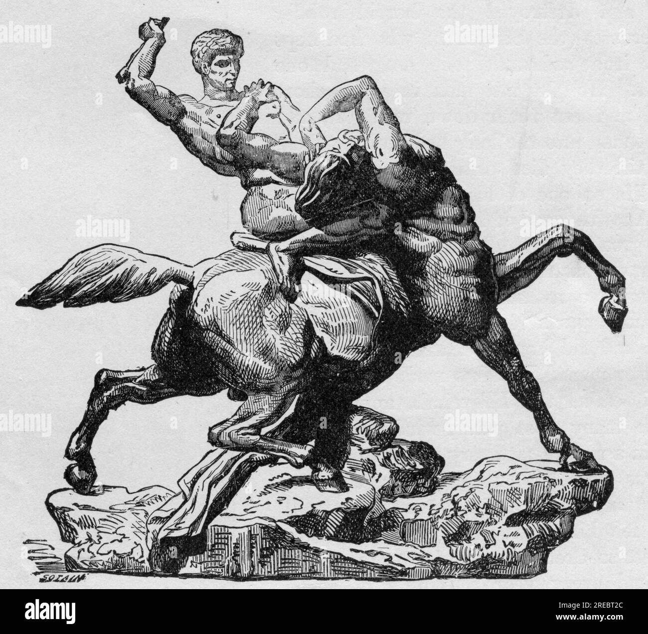 Héros mythologique grec Banque de photographies et d’images à haute ...