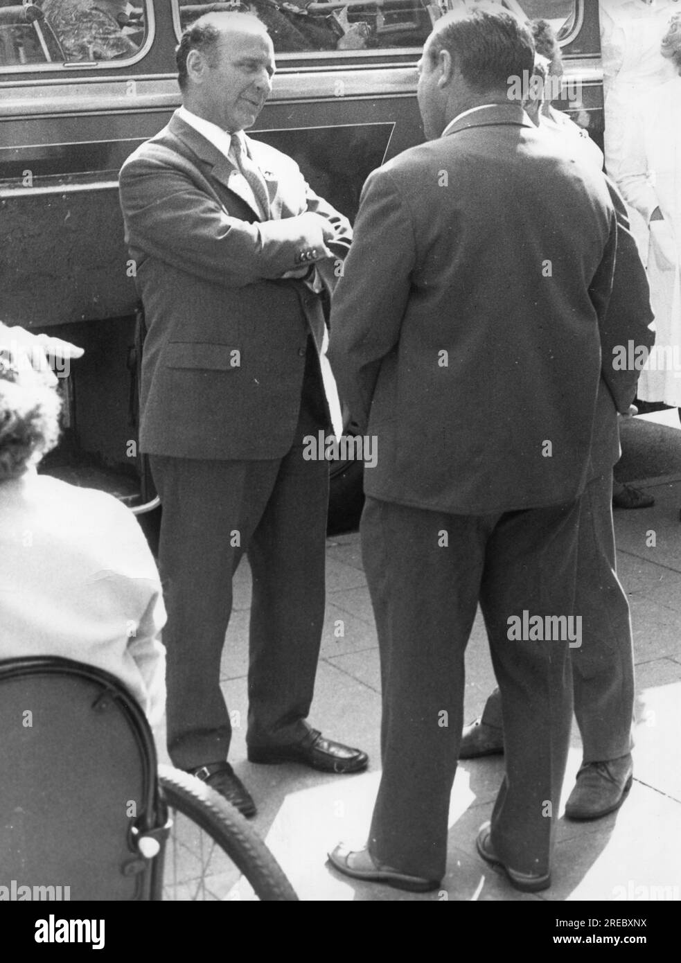 German labour party Banque d'images noir et blanc - Alamy