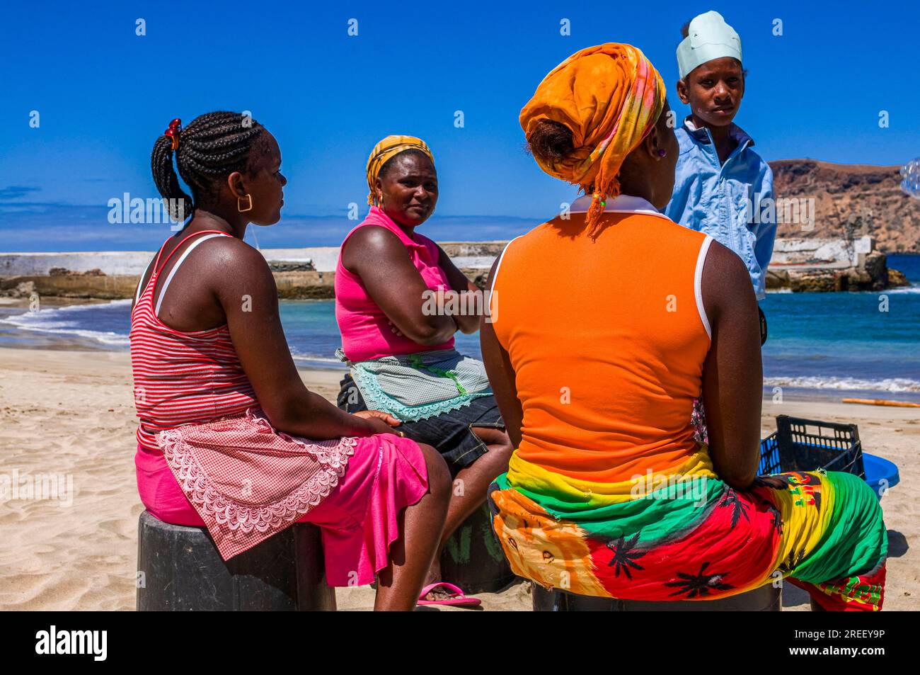 Femmes cap vert afrique Banque de photographies et d’images à haute ...
