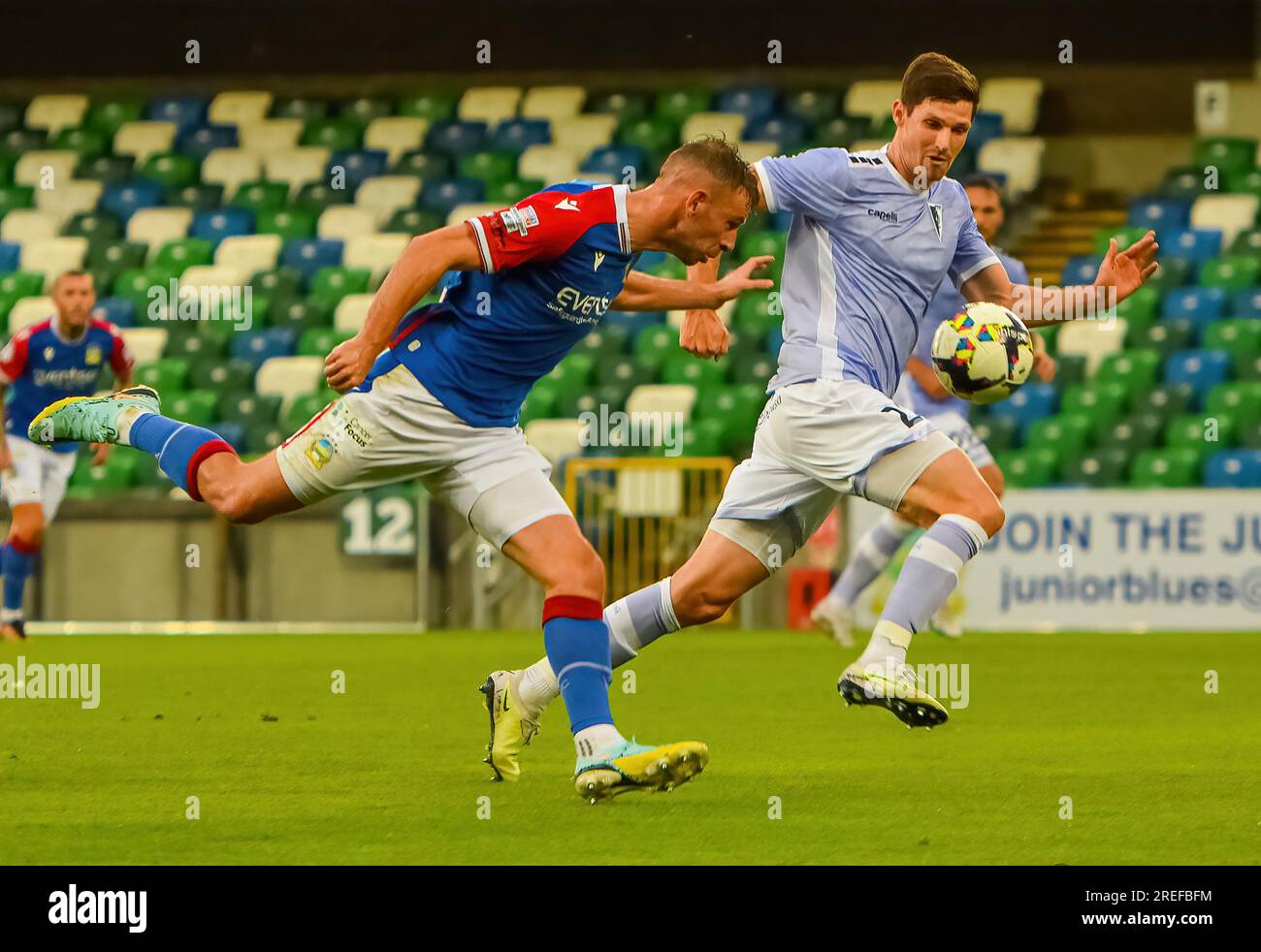 Matthew fitzpatrick joueur de linfield Banque de photographies et d ...
