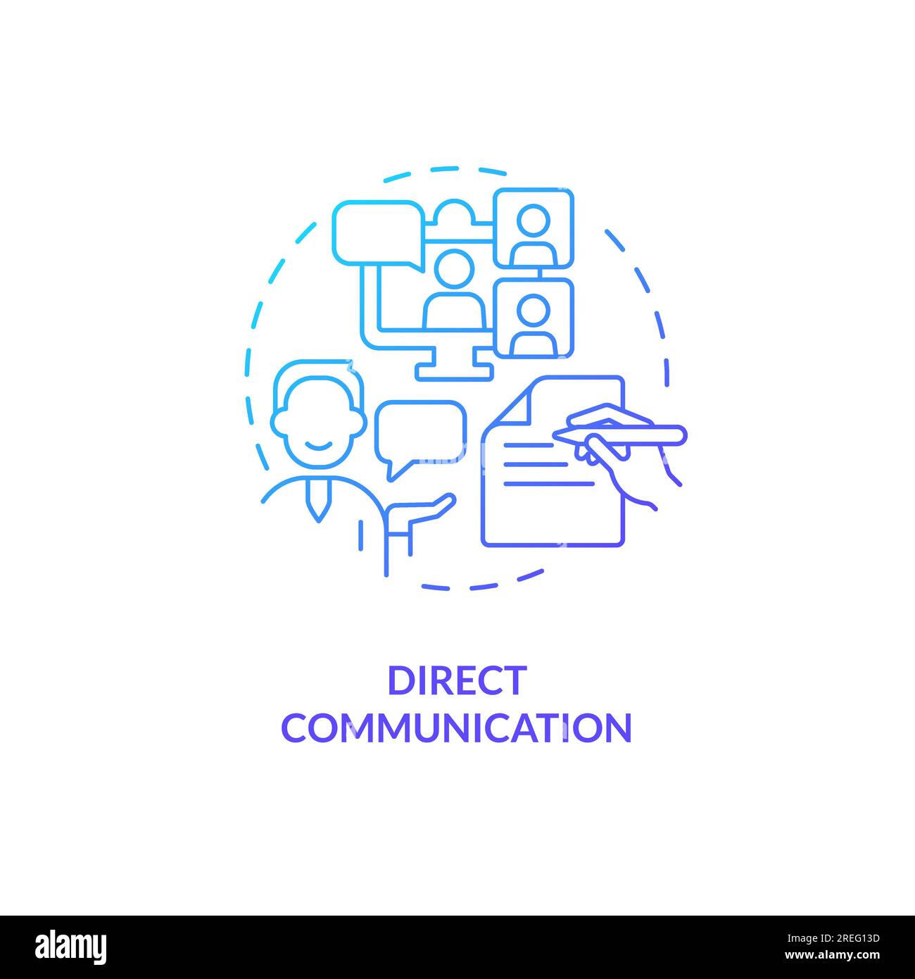 Communication directe Banque de photographies et d’images à haute ...