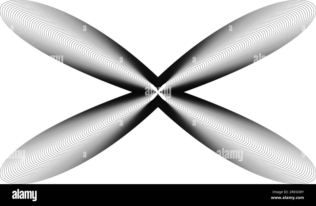 Mandala en trois dimensions Banque d'images noir et blanc - Alamy