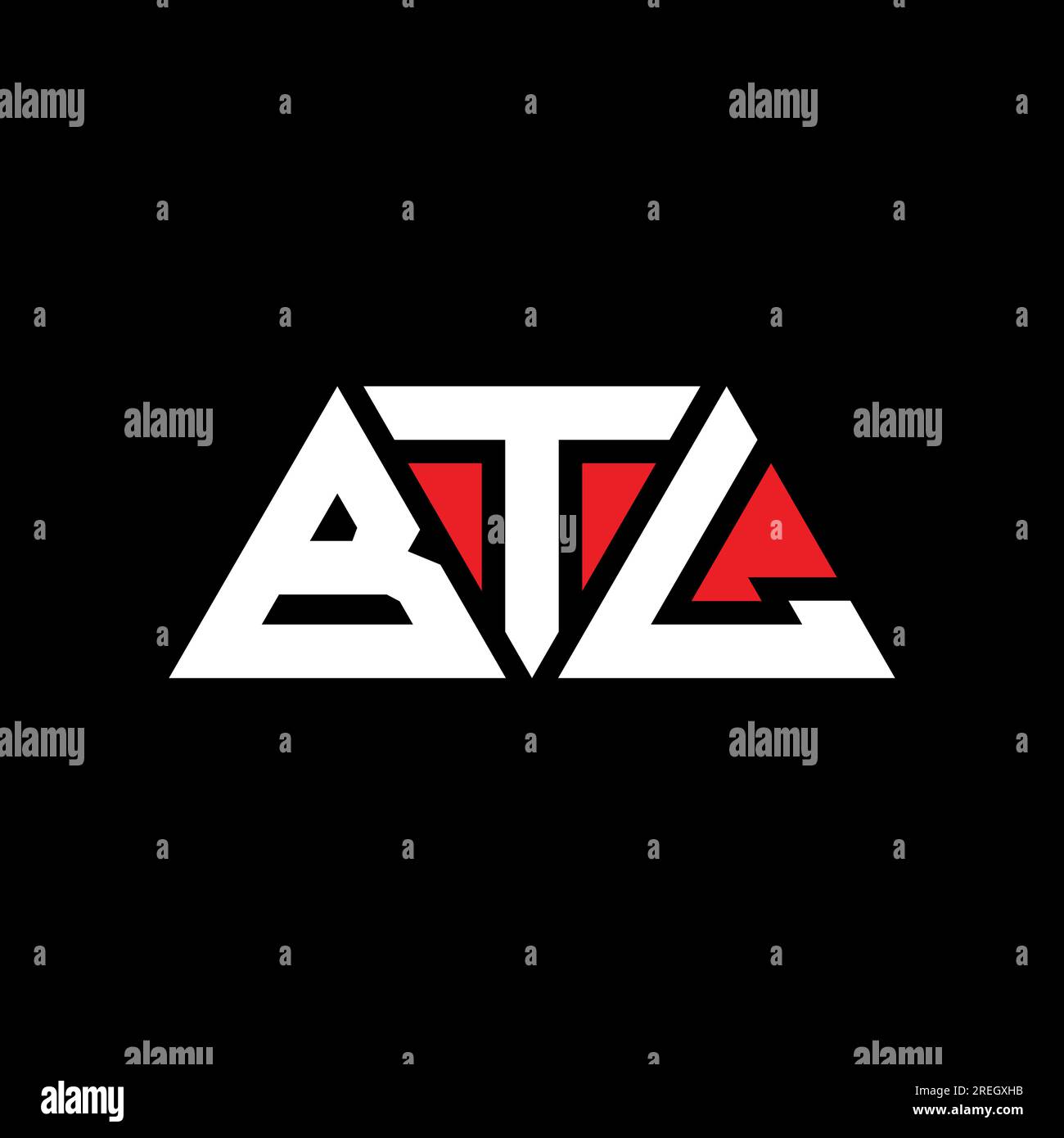 Btl triangulaire Banque d'images vectorielles - Alamy
