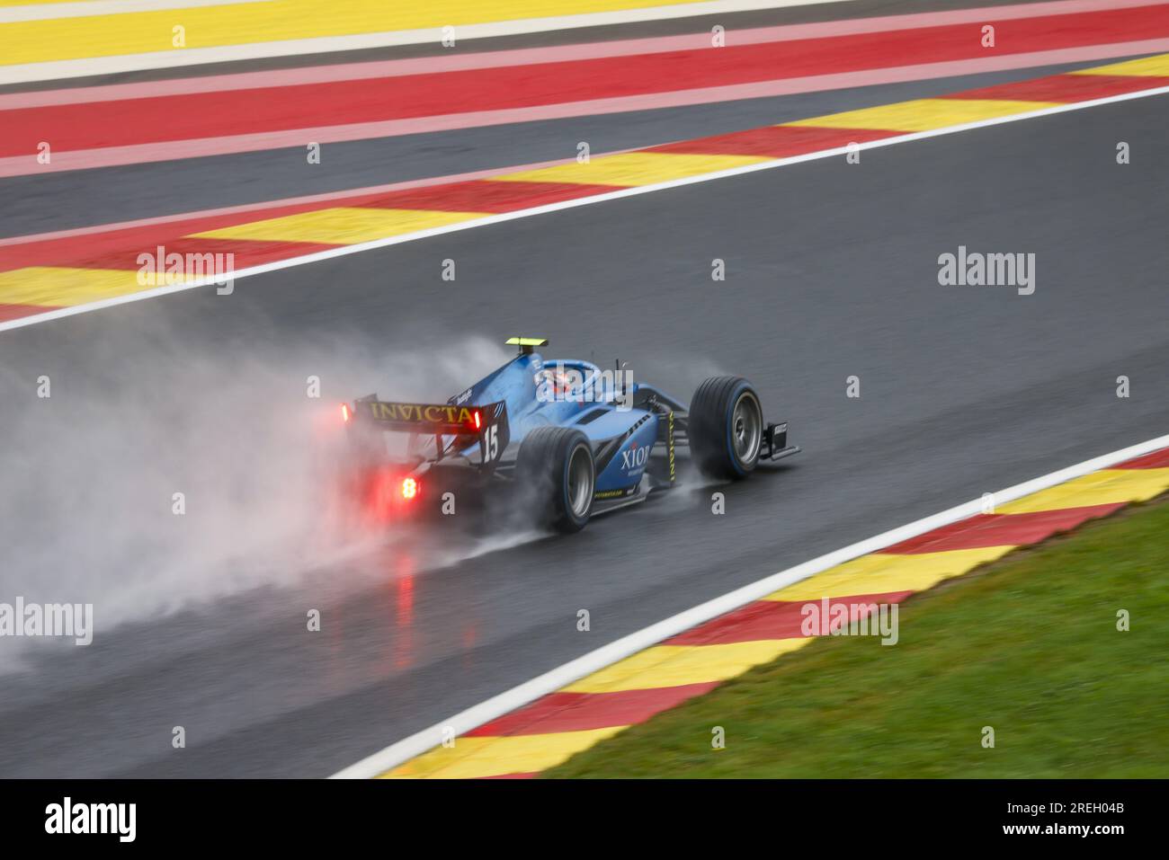 15 CORDEEL Amaury (bel), Uni-Virtuosi Racing, Dallara F2, action lors ...