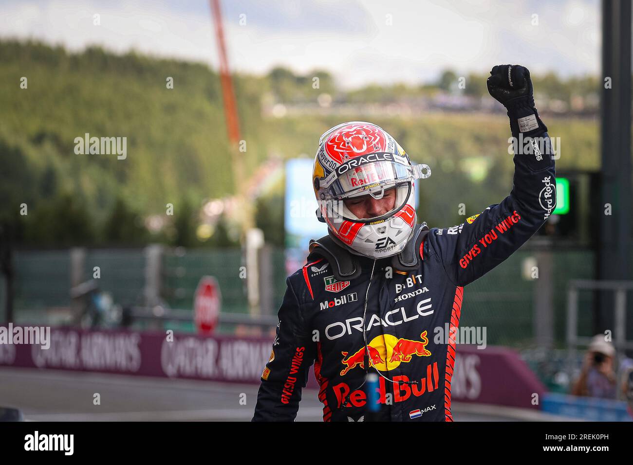 #01 Max Verstappen, (NED) Oracle Red Bull Racing, Honda lors du GP de ...