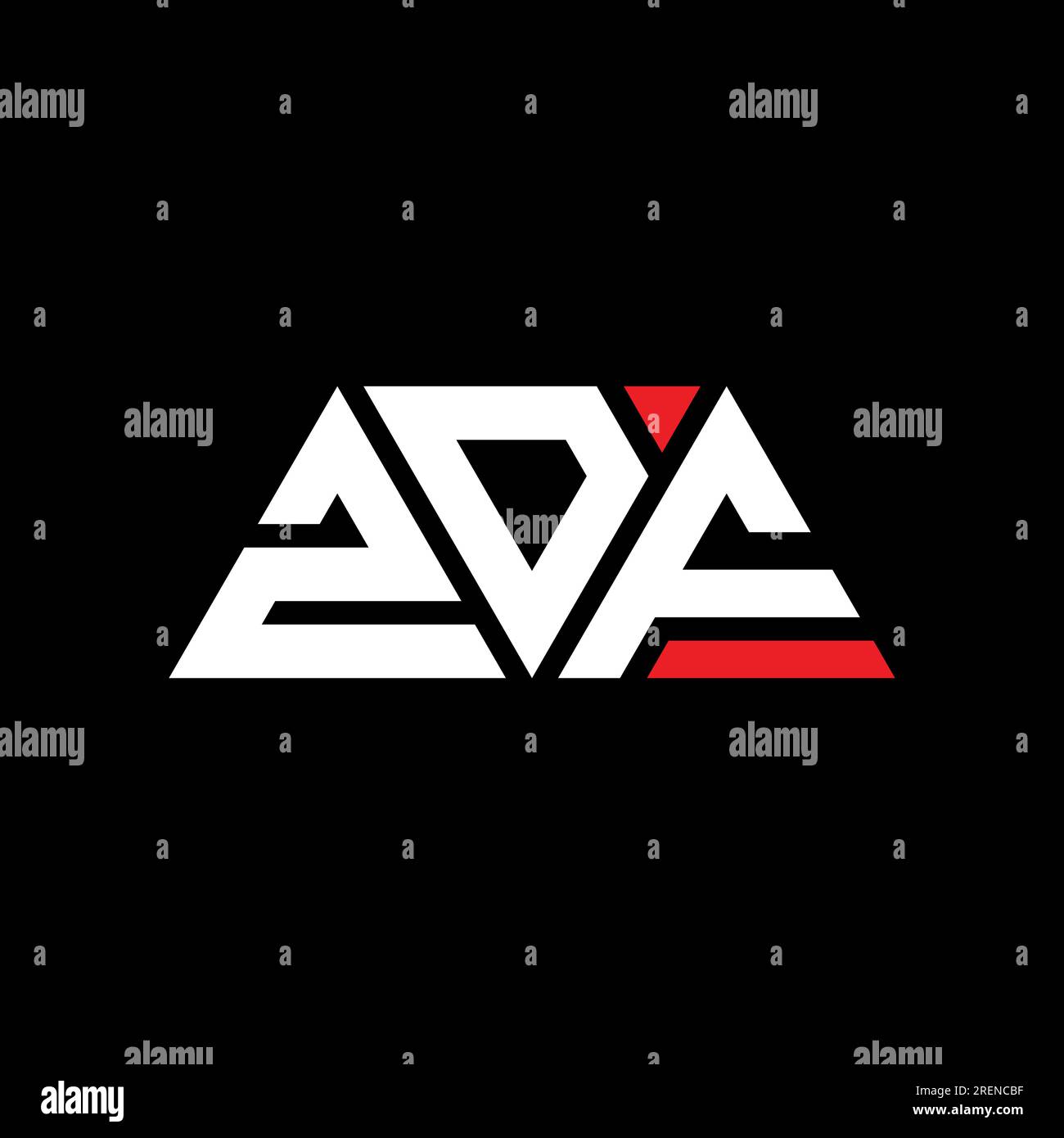 Zdf logo Banque d'images vectorielles - Alamy
