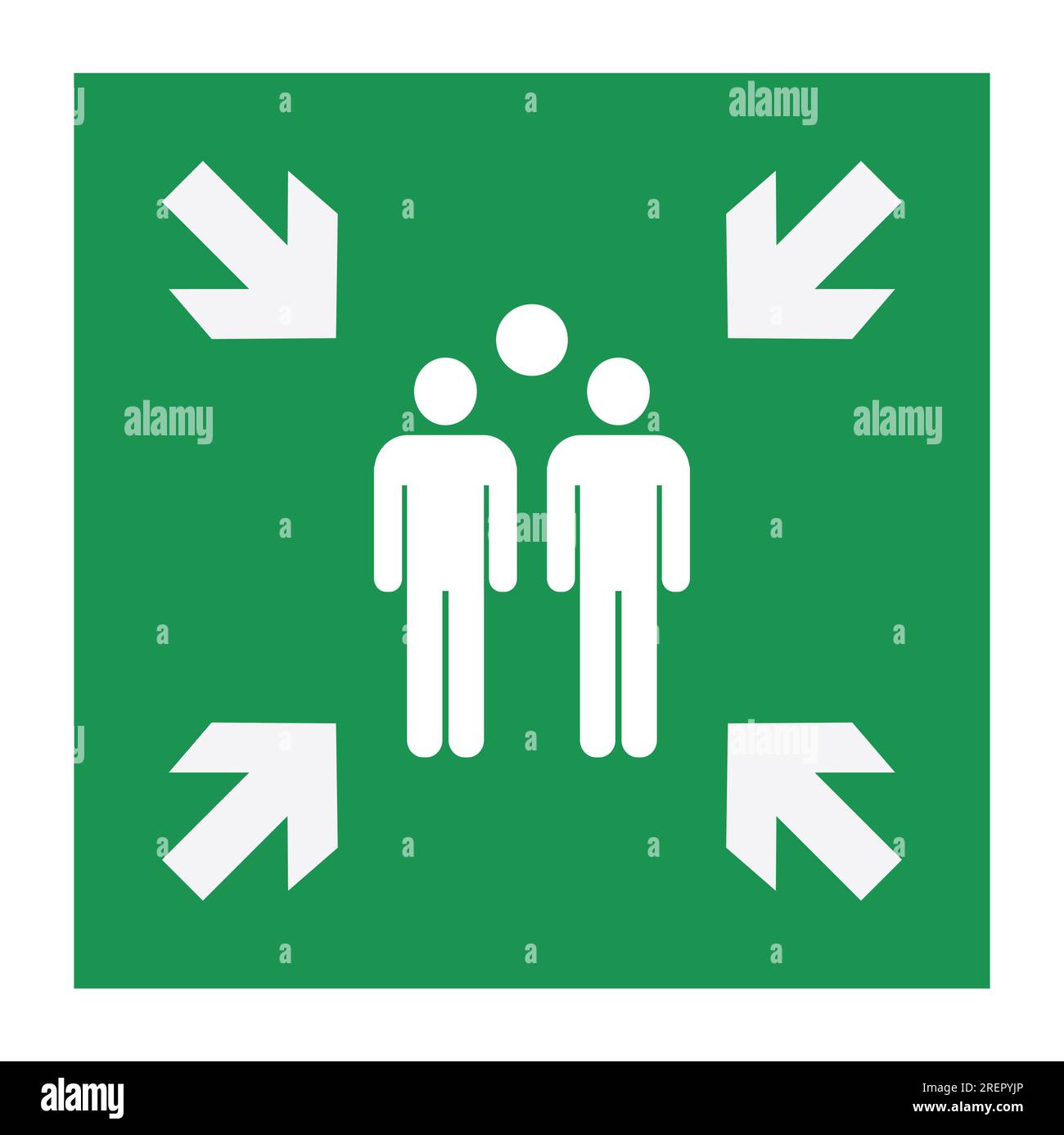 Point de rassemblement Banque d'images vectorielles - Alamy