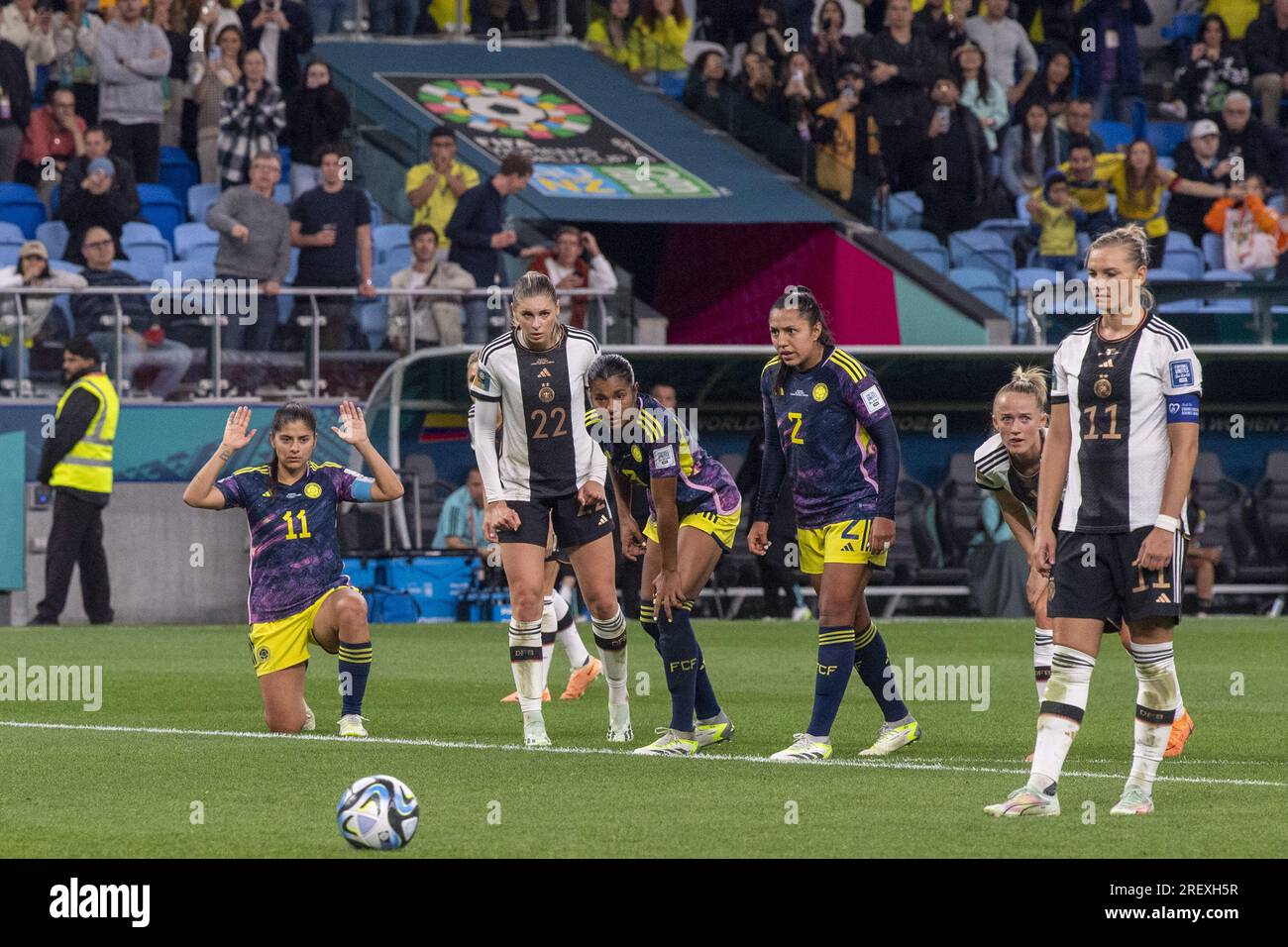 Sydney, Australie. 30 juillet 2023. L'allemande Alexandra Popp se ...