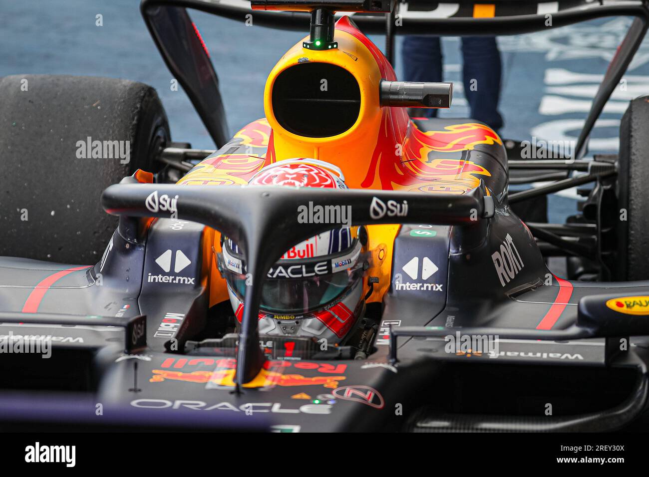 #01 Max Verstappen, (NED) Oracle Red Bull Racing, Honda lors du GP de ...