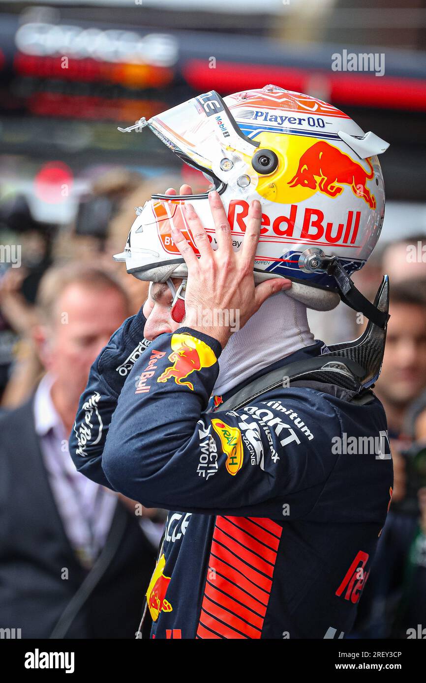 #01 Max Verstappen, (NED) Oracle Red Bull Racing, Honda lors du GP de ...