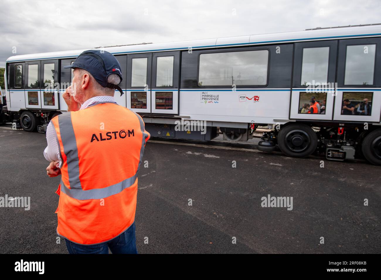 Olivier baril, directeur de l’usine de production Alstom Valenciennes ...