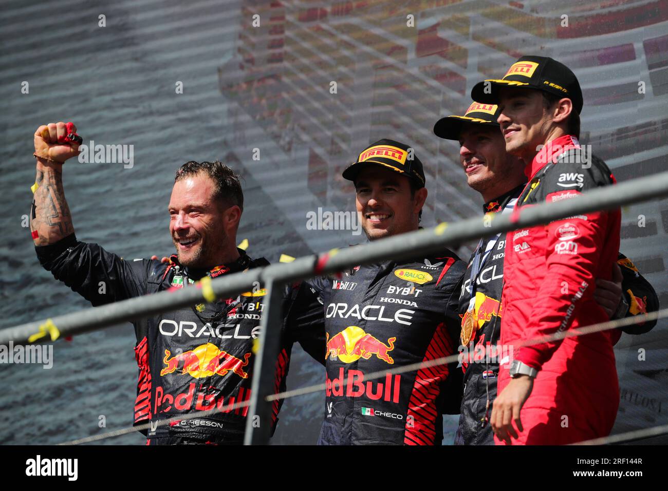 Stavelot, Belgique. 30 juillet 2023. Le Néerlandais Max Verstappen (2e ...