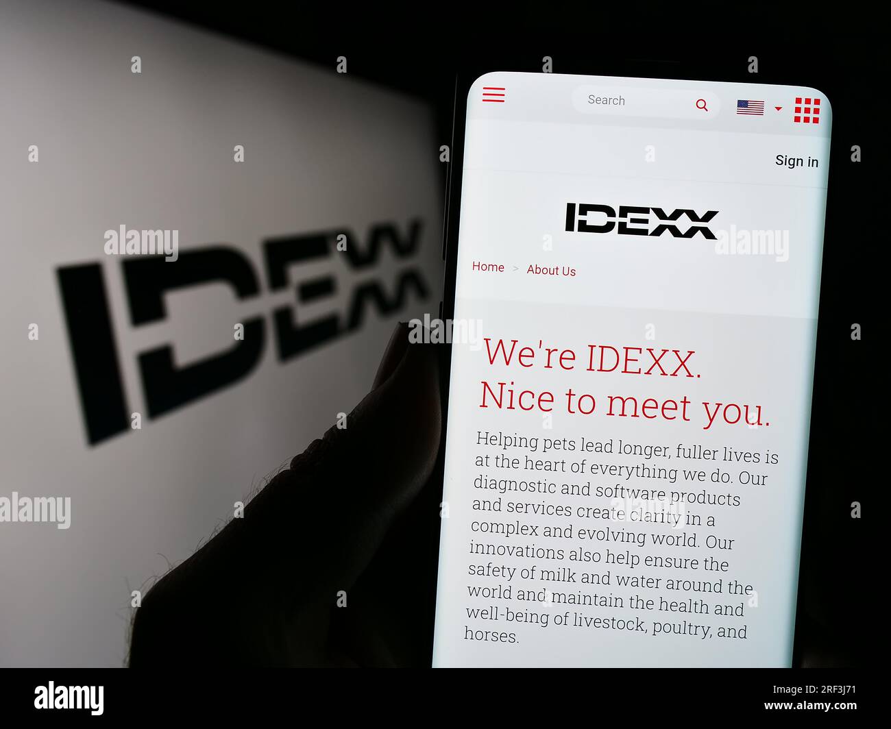 Logo idexx Banque de photographies et d’images à haute résolution - Alamy