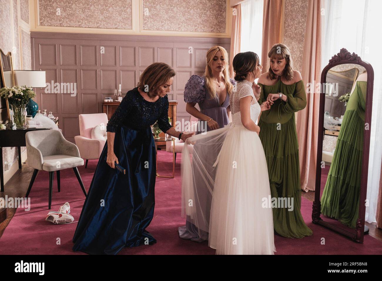 Une HISTOIRE PARFAITE, (alias un cuento PERFECTO), de gauche à droite : Ana Belen, Lourdes ...